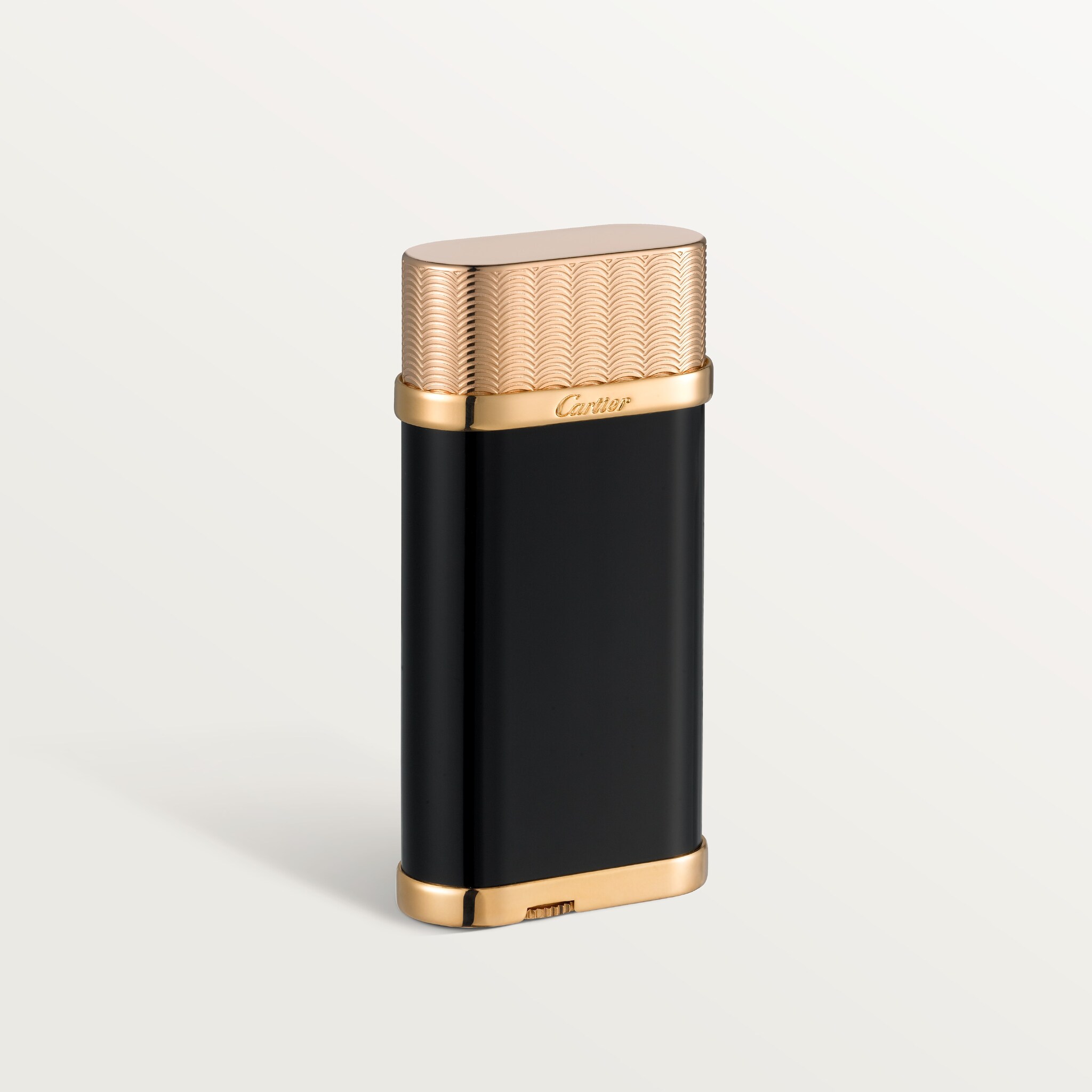 Oval guilloché décor lighter - Lighters | Cartier QAT