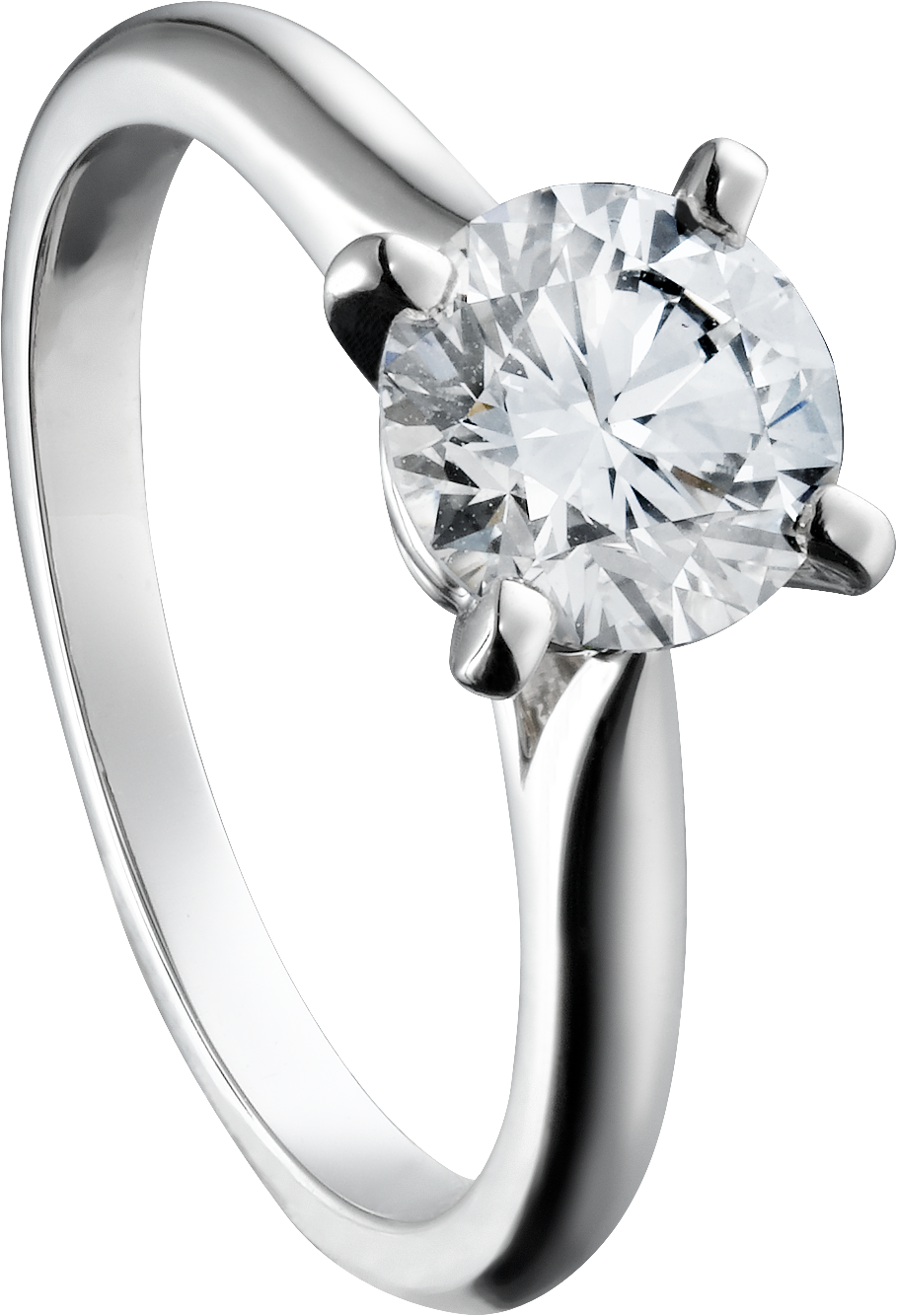 1895 solitaire, brilliant-cut diamond