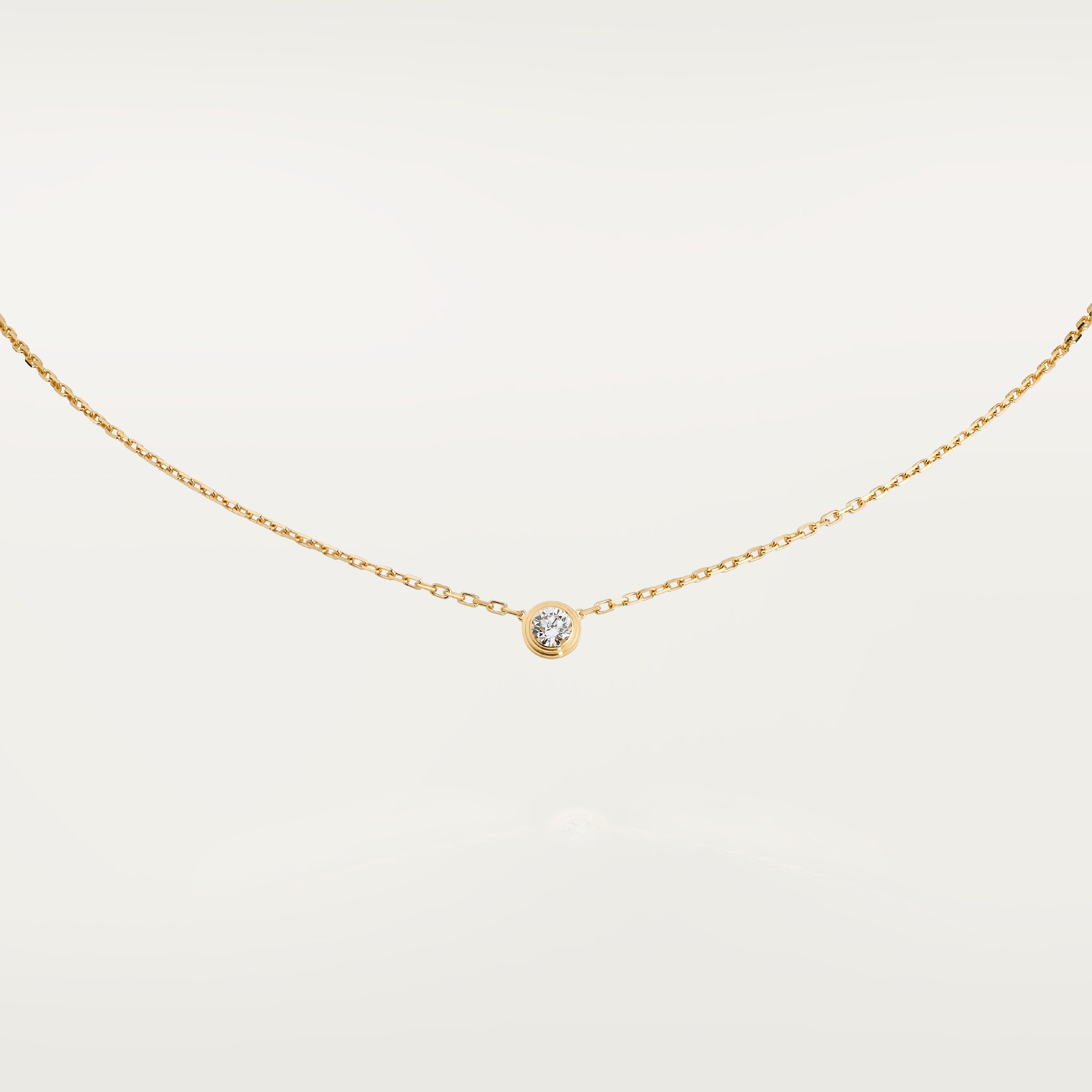 CRB7215500 - Collier Diamants Légers GM - Or jaune, diamant - Cartier