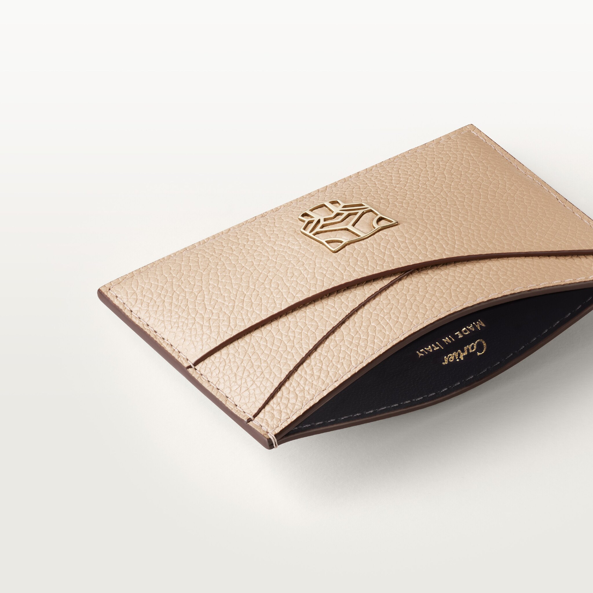 Simple card holder, Panthère Graphique de Cartier