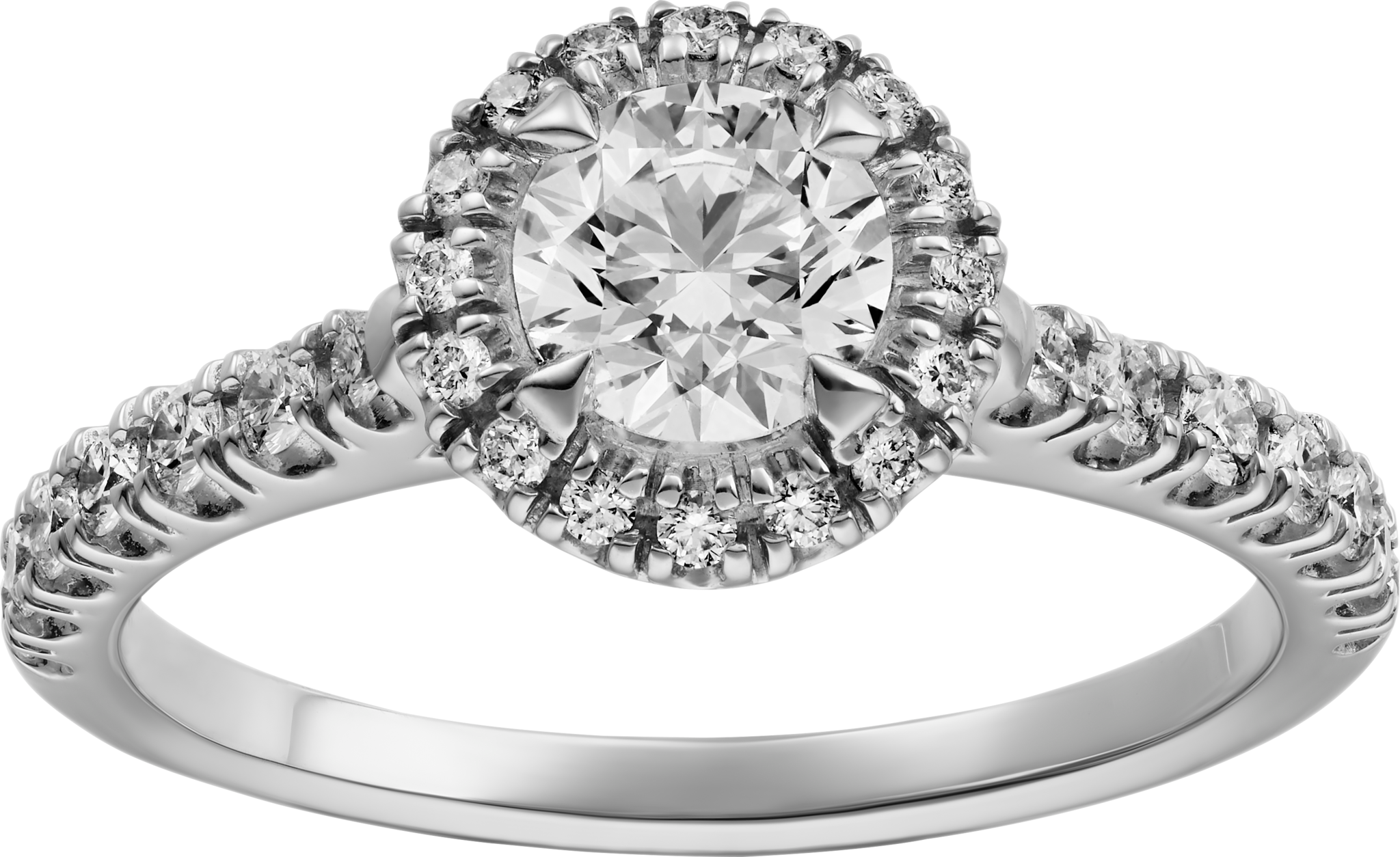 CRN4726800 - Cartier Destinée solitaire - Platinum, diamond - Cartier