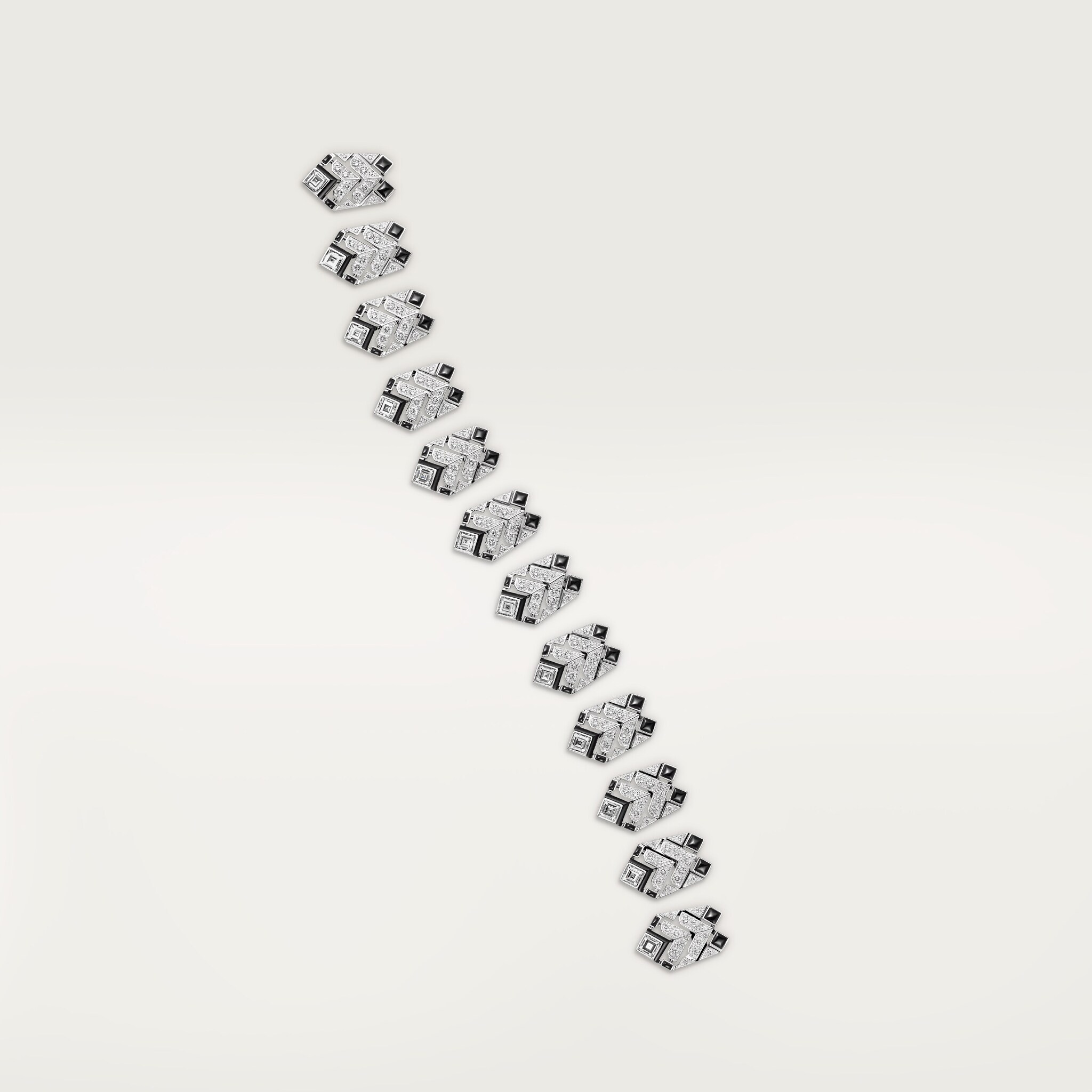 Cartier Libre Polymorph necklace, onyx, transformable