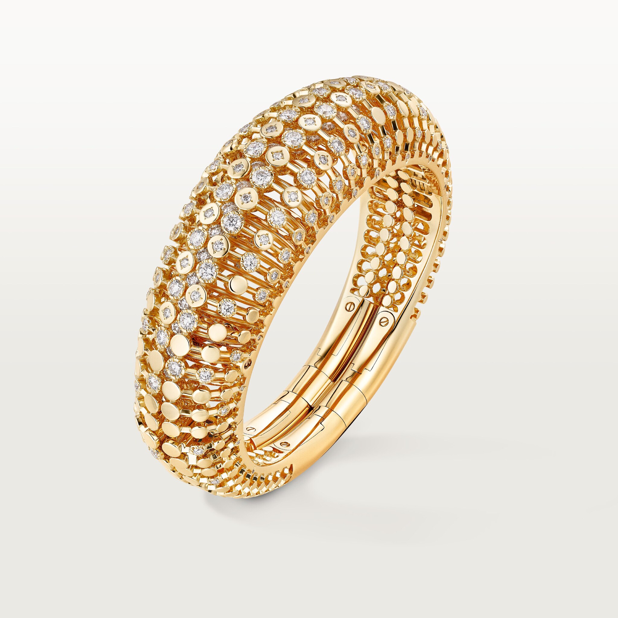 Cartier Libre Polymorph bracelet, transformable, diamonds