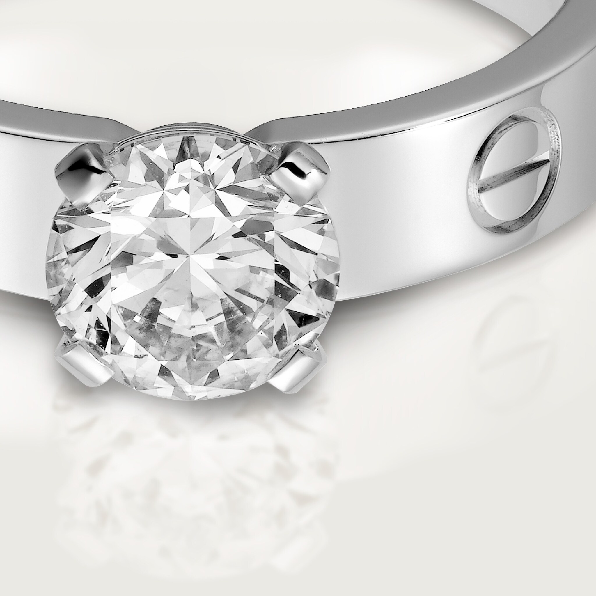 Love Solitaire Engagement Rings | Cartier® TH