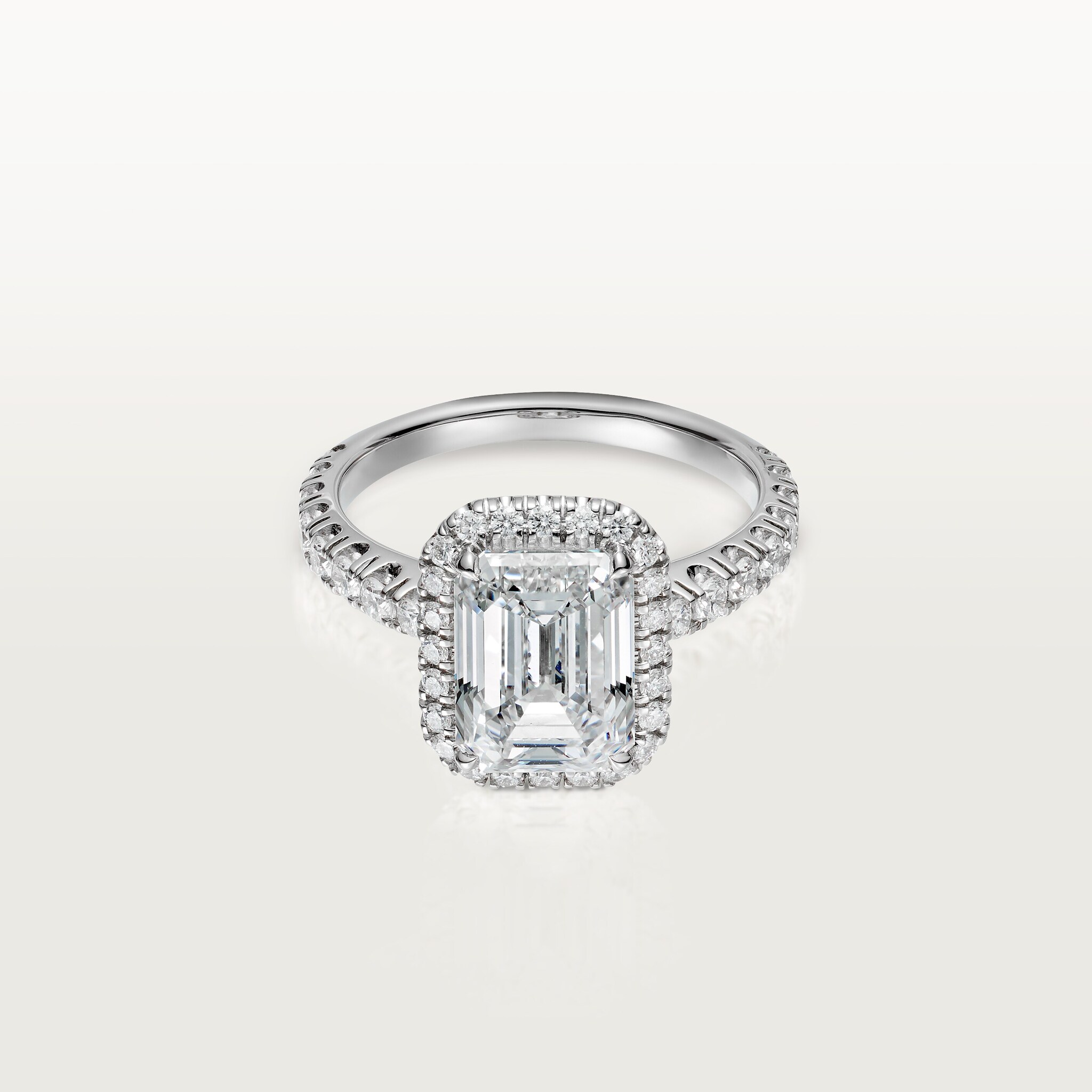 CRN4751800 - Cartier Destinée solitaire - Platinum, diamonds - Cartier