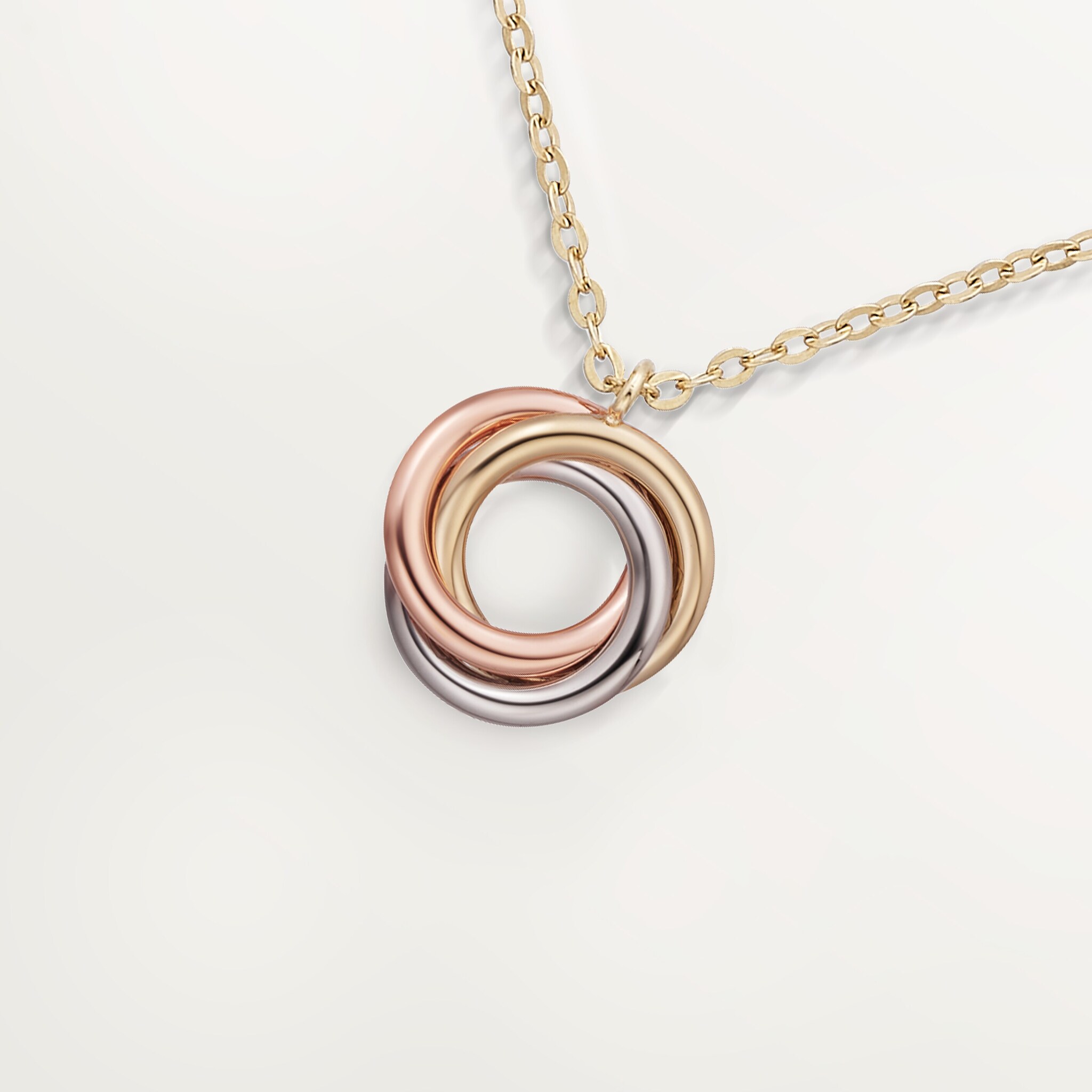 Trinity pendant, paved