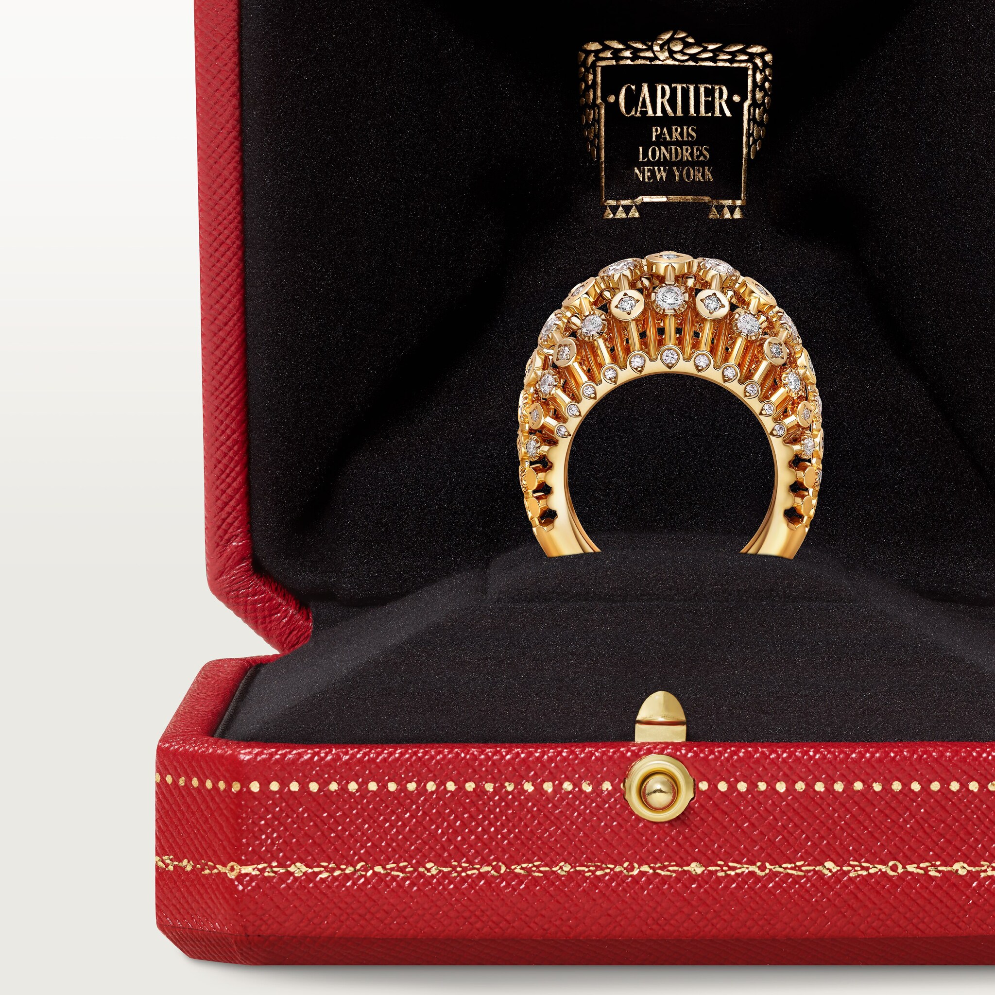 Cartier Libre Polymorph ring, transformable, diamonds