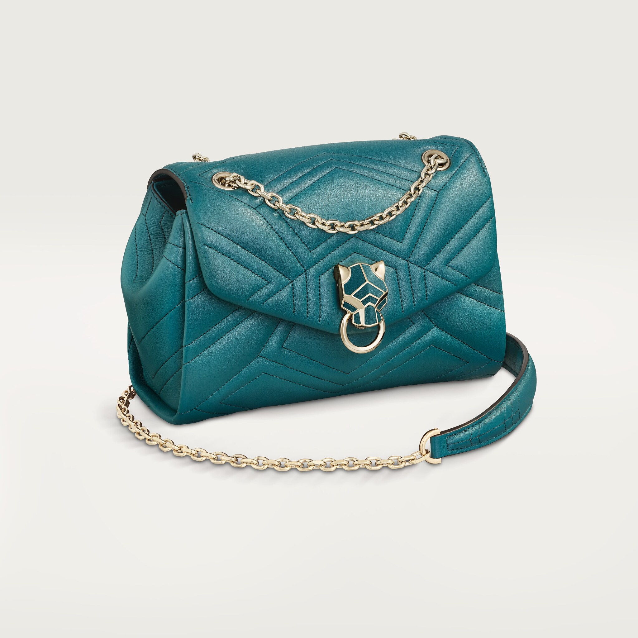 Mini model chain bag, Panthère Graphique de Cartier