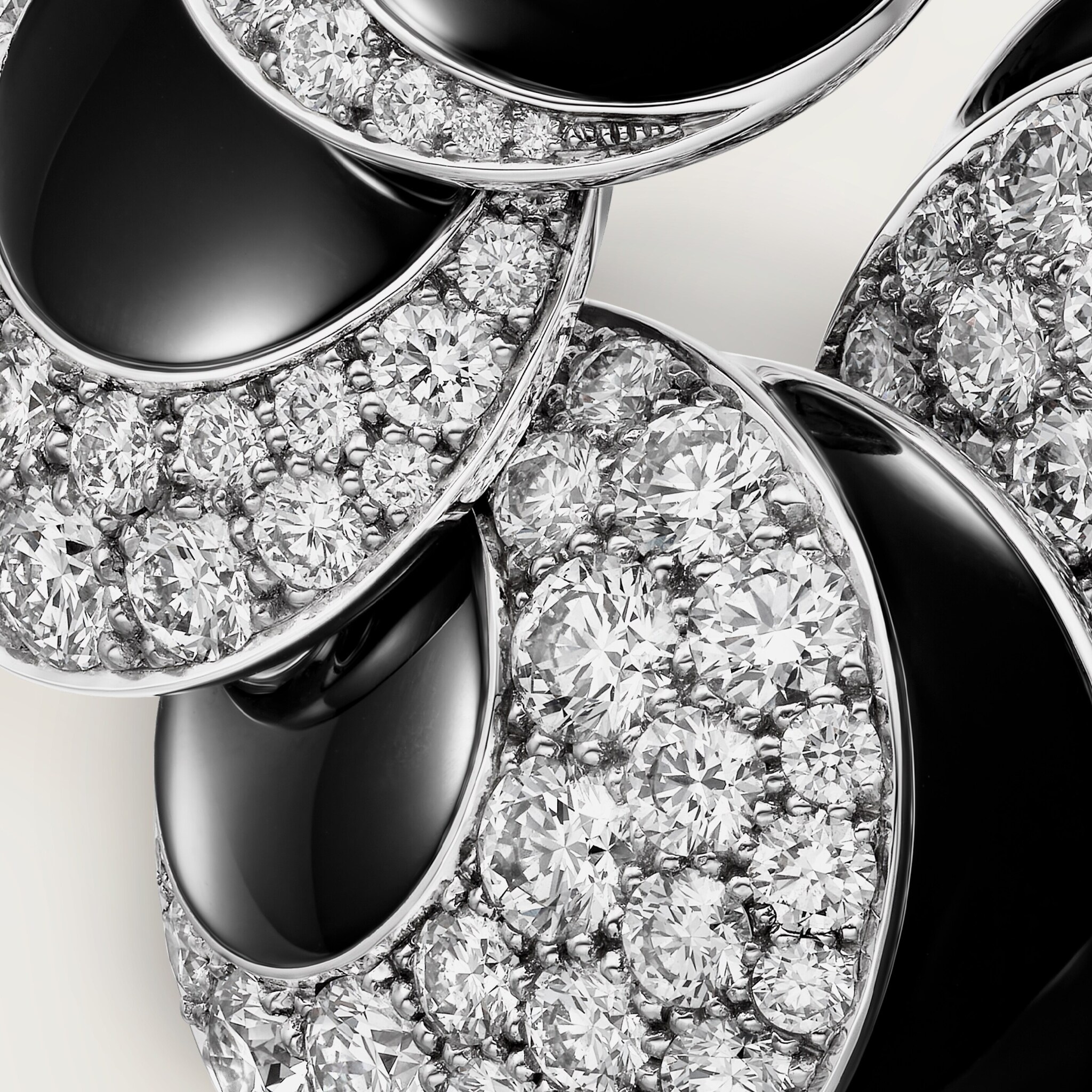 Cartier Libre Polymorph ring, onyx, transformable